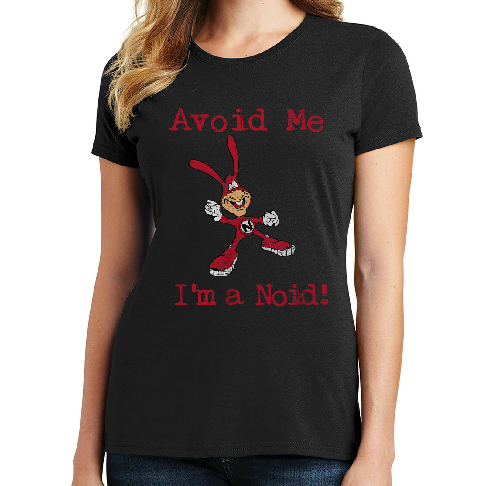 Avoid Me I'm A Noid T-Shirt Dominos The Noid 3418 | eBay