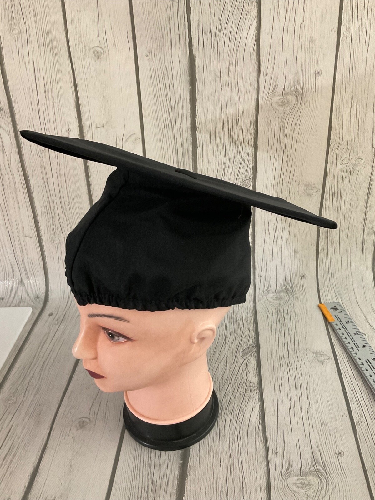 Graduation Ceremonial Cap and Gown Black Zipper Front… - Gem