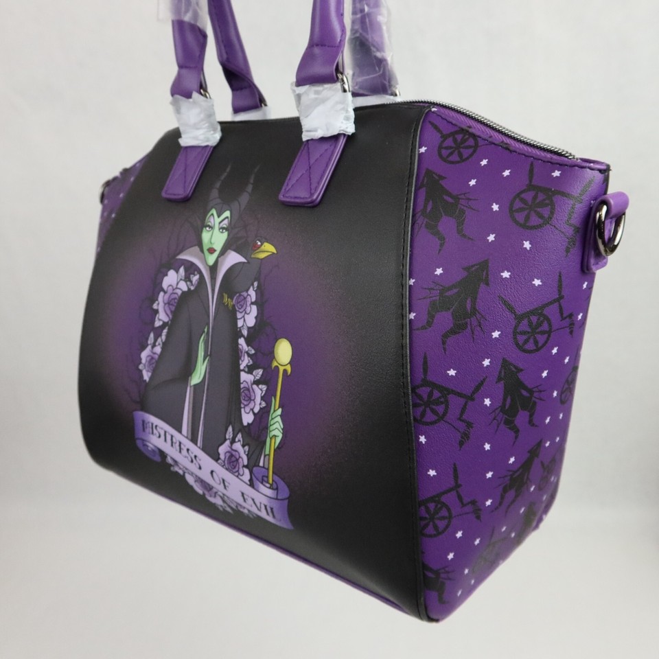 Maleficent Satchel & Wallet Purse Bag Sleeping Beauty Dragon Mistress ...
