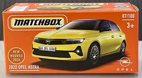 MATCHBOX 2024 POWER GRAB - 2022 OPEL / HOLDEN ASTRA - #87/100 - YELLOW ...