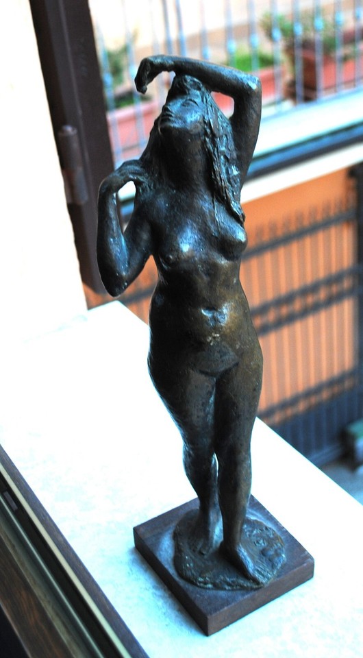 Remo RIVA scultore Milano- " Nudo di domma" 1963- bronzo | eBay
