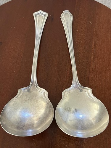 Set of 2 Vintage Rogers Silver Spoons Ladles 1881 | eBay