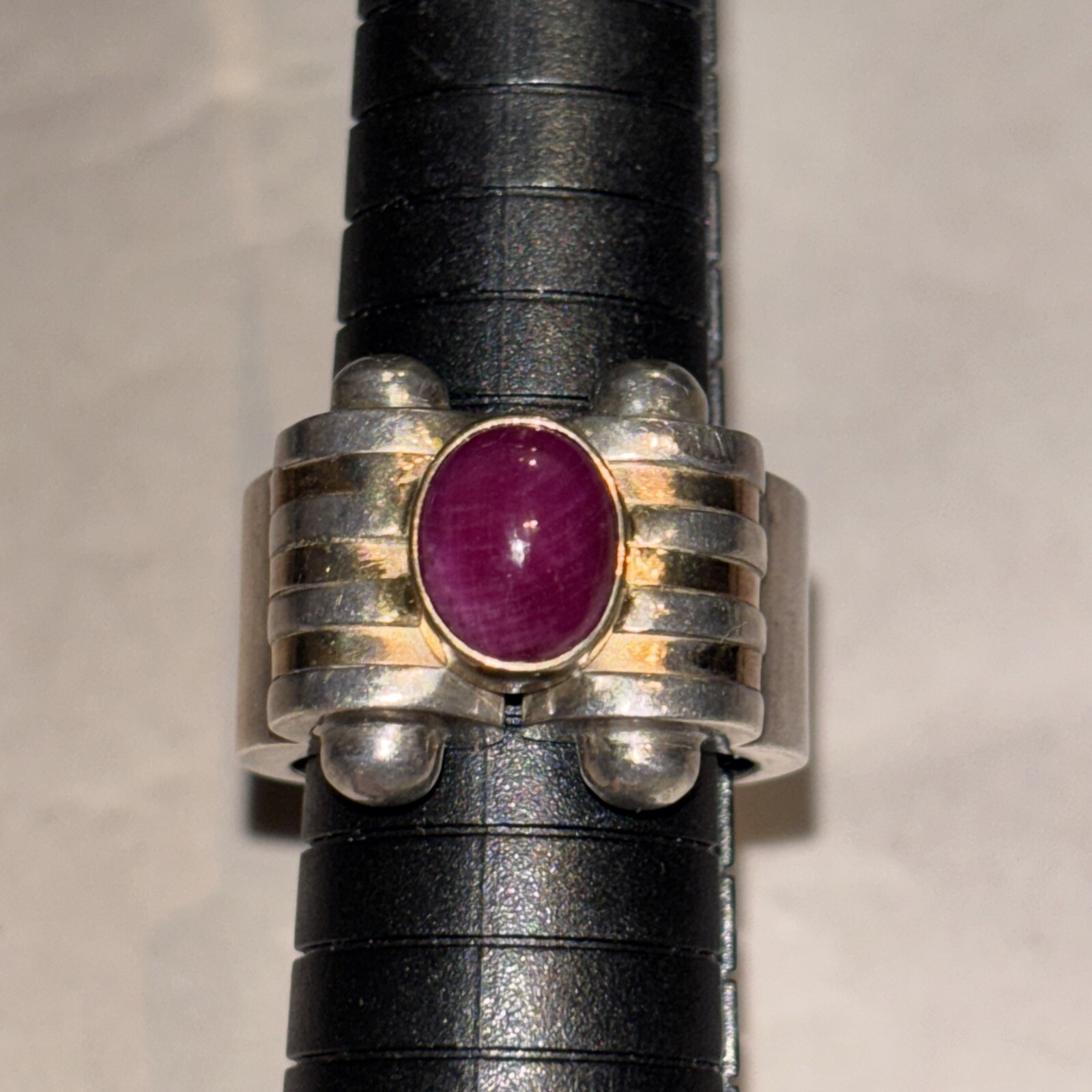 RARE LOUIS MAZZA MAZ PRIMITIVE MINIMALIST 14K & 925 S… - Gem
