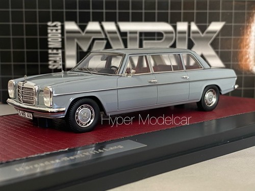 Matrix 1/43 Mercedes-Benz V114 Pollmann 1969 Grey MX41302-242 | eBay ...