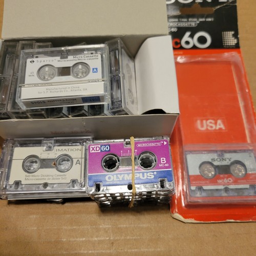 LOT OF 15 Microcassette Tapes AT LEAST 70% NEW | eBay