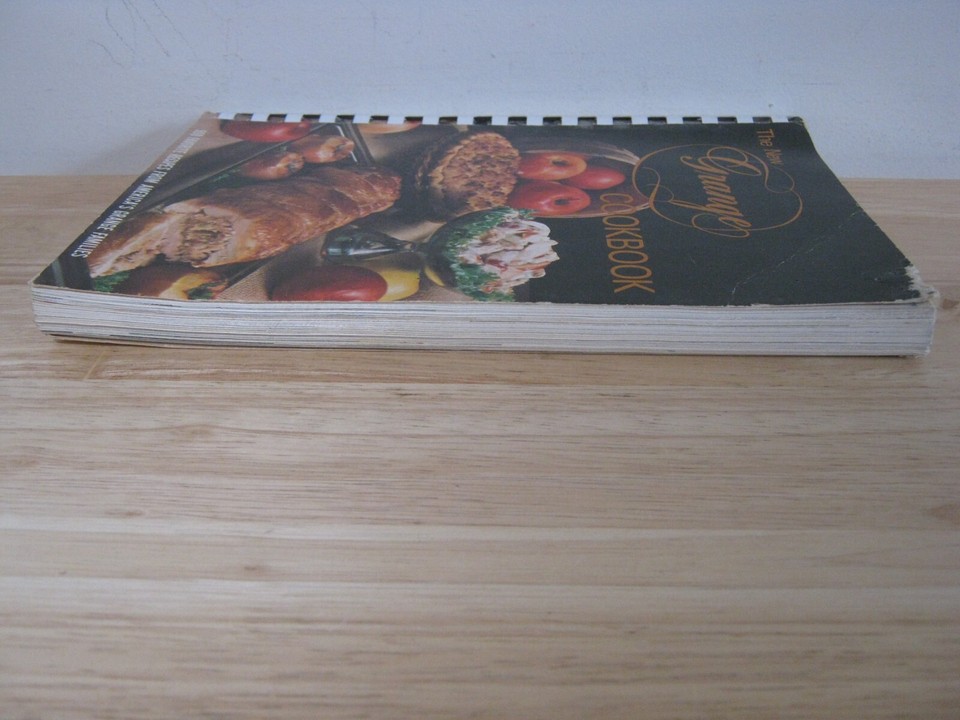 The New Grange Cookbook 1970 Virginia State Grange Spiralbound ...