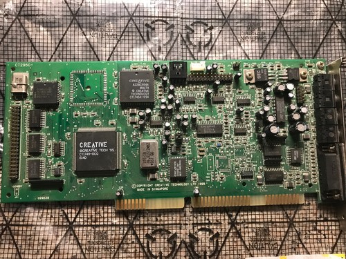 Vintage Creative Technology CT2950 ISA Sound Card / IDE And Ships For ...