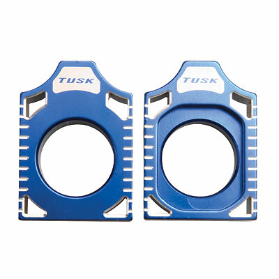 Tusk Racing Axle Block Blue For YAMAHA YZ450F 2010-2022 | eBay