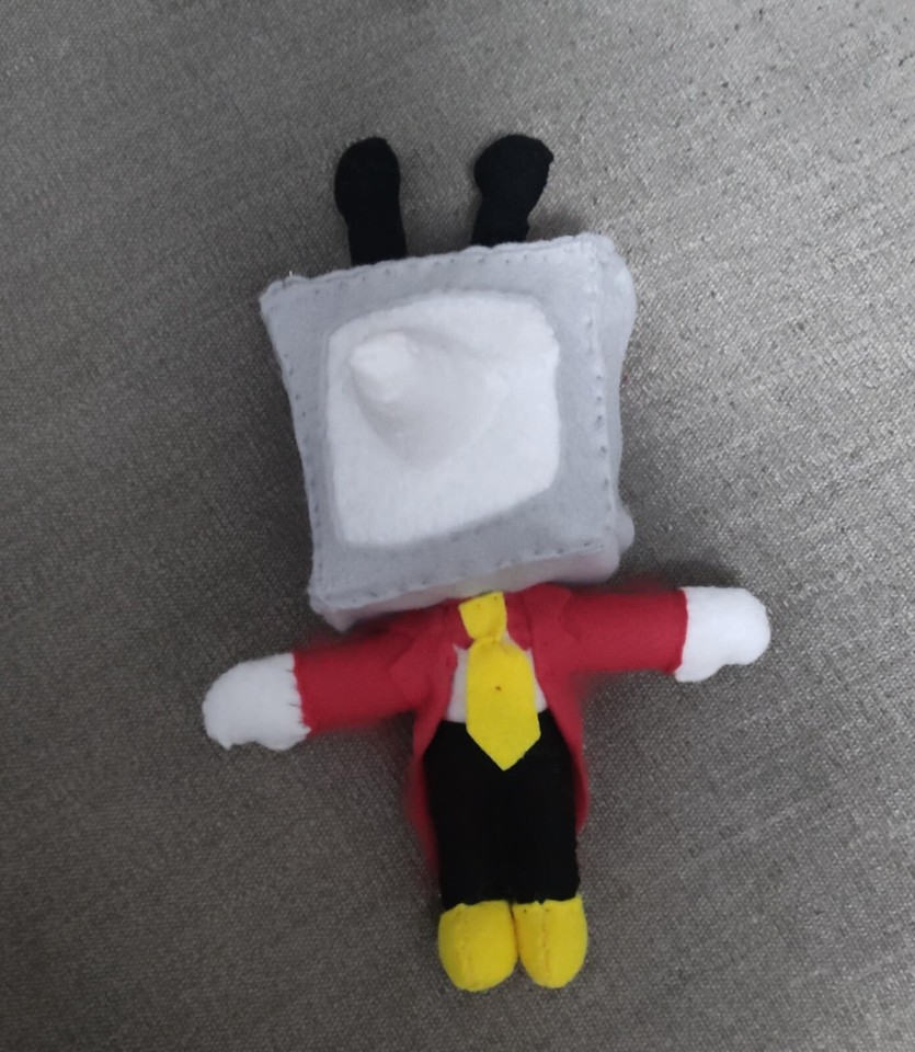 Mr Tenna (Deltarune Ch 3) Handmade Custom Video Game Gaming Plush Made ...
