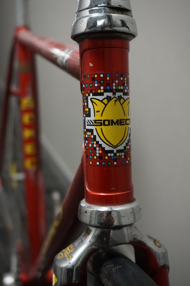 Vintage Somec Track Pista Frame 52cm Columbus Campagnolo Cinelli Fixed ...