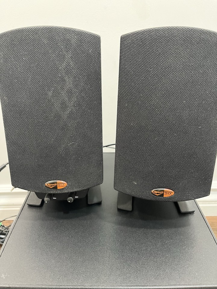 Klipsch ProMedia 2.1 THX Premium Desktop Speaker System Black | eBay