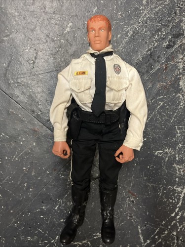 Police Office Action Figure Gi Joe Hasbro 12” 1/6 Kids Collectors Toy ...