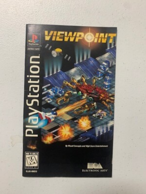 Viewpoint Sony PlayStation 1 Long Box Edition *Manual Only | eBay