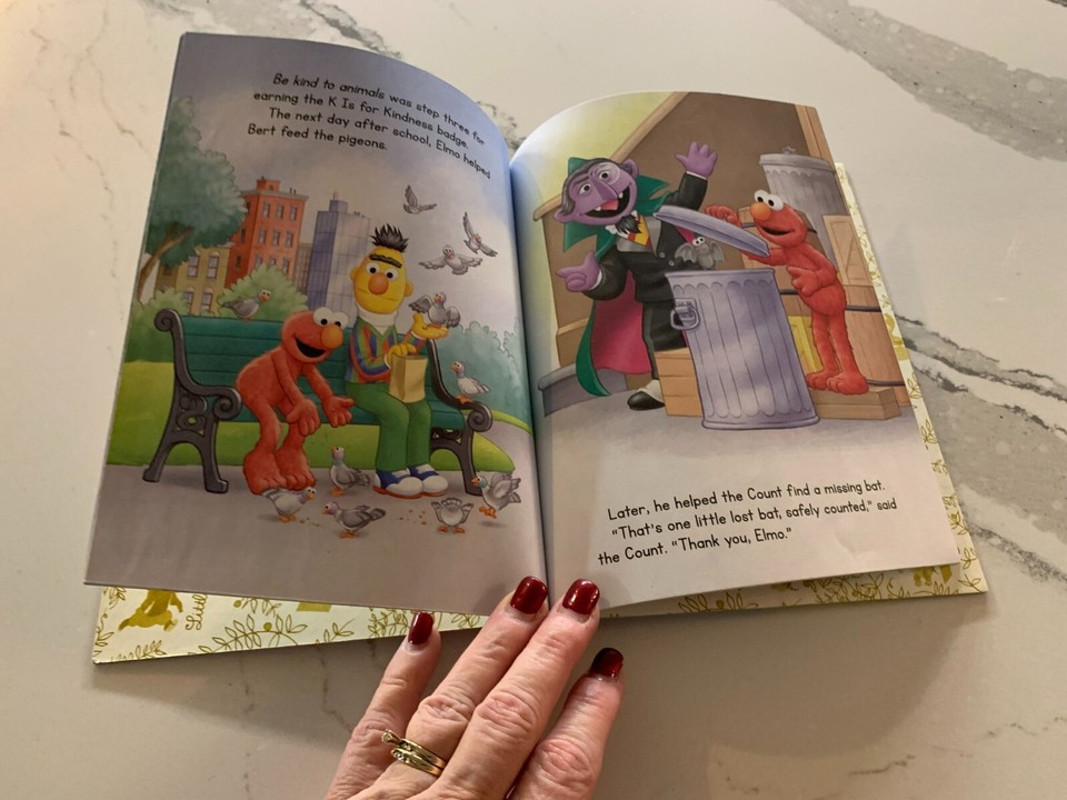 Elmo Is Kind Sesame Street Little Golden Book Books Lessons Children's ...