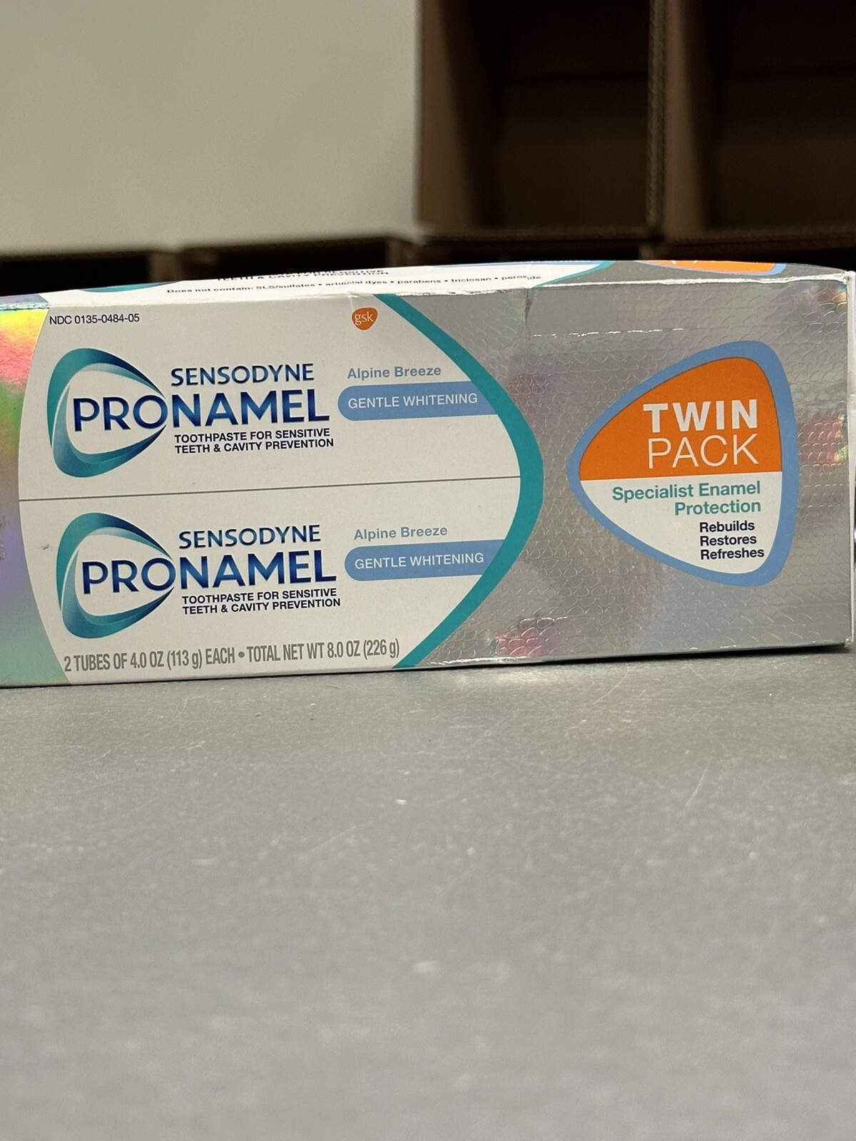 Sensodyne Pronamel Sensitivity Toothpaste Fresh Wave 4oz (2-Pack) Exp 6 ...