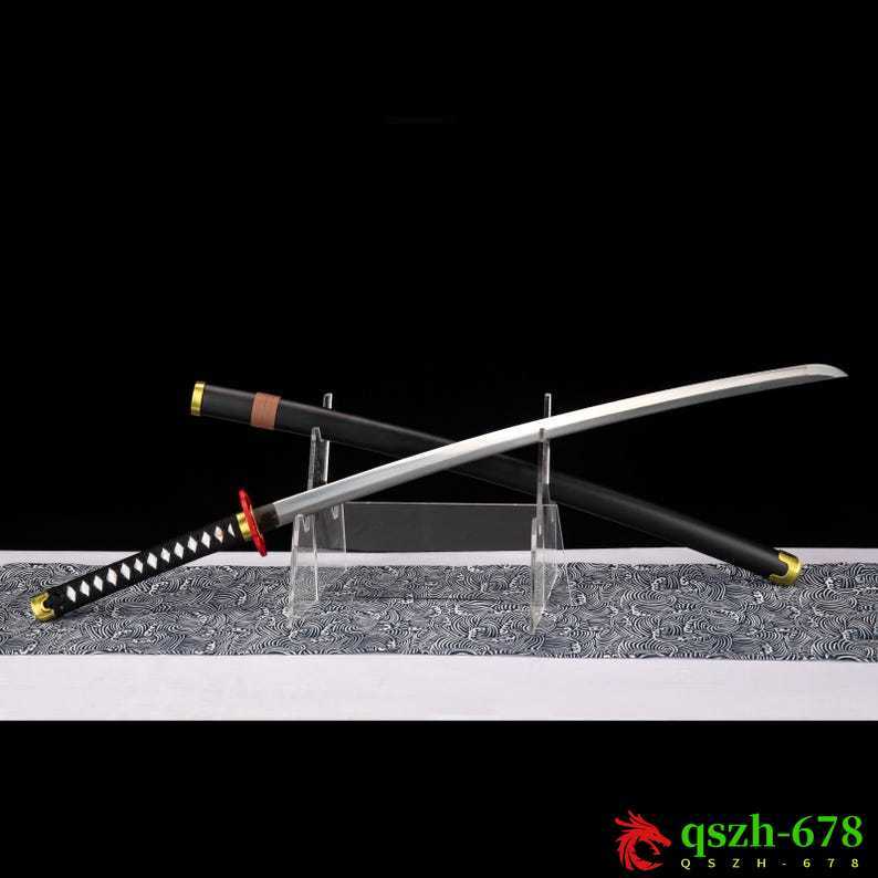 Handmade InuYasha Katana Sword Sesshoumaru Tenseiga Sword 1095 High ...