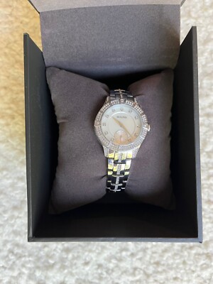 Bulova Phantom Women's Watch Stainless Steel Mother of Pearl Dial ...