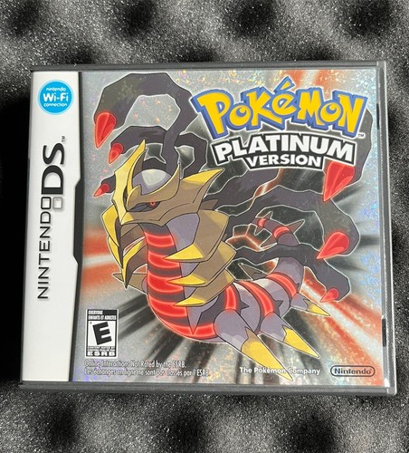 Pokemon Platinum CIB Nintendo DS Game, Manual, Inserts & Case SEE PICS ...