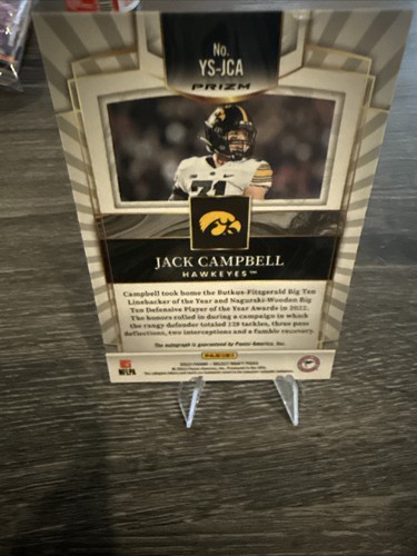 Jack Campbell Autograph Card | eBay