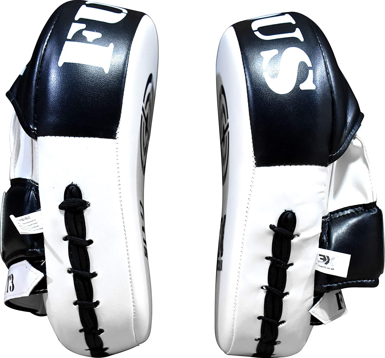3X Sports Boxing Focus Pads Hook and Jab Curved MMA Pads Focus Training ...