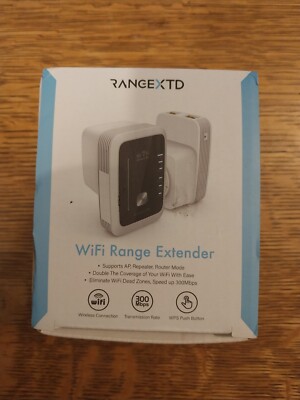 Range XTD WiFi Range Extender 300 Mbps Access Point Router Repeater ...