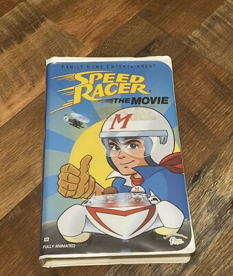 Speed Racer The Movie VHS Videocassette Video Tape Clamshell Case ...