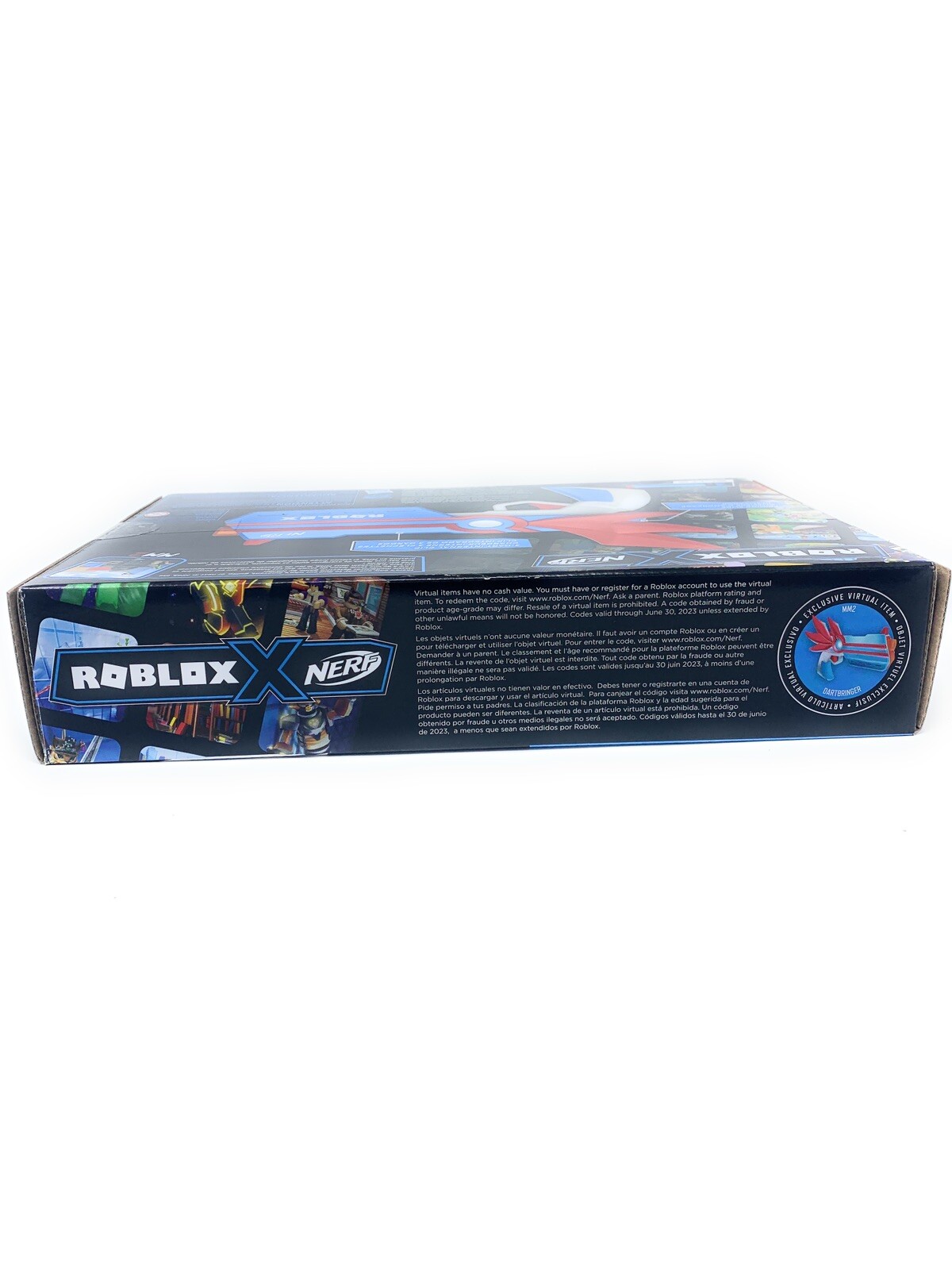 NERF Roblox MM2 Dartbringer Dart Blaster (*GUN WITH VIRTUAL CODE*) for ...