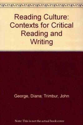 Reading Culture: Contexts for Critical Reading and Writing - Paperback - GOOD | eBay