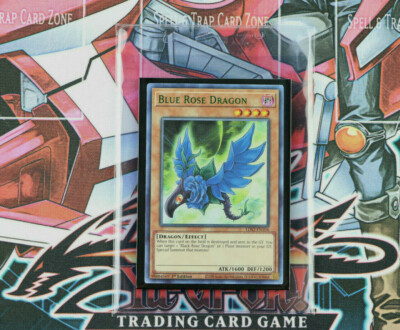 YuGiOh Blue Rose Dragon LDS2-EN104 1st Edition Green Ultra Rare | eBay