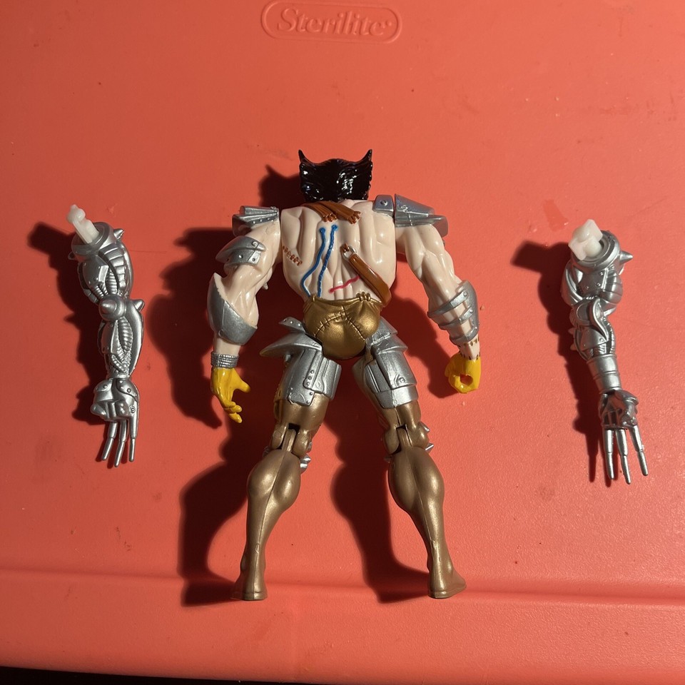 Marvel Toy Biz Uncanny X-Men Robot Wolverine (Albert) 1994 Loose ...
