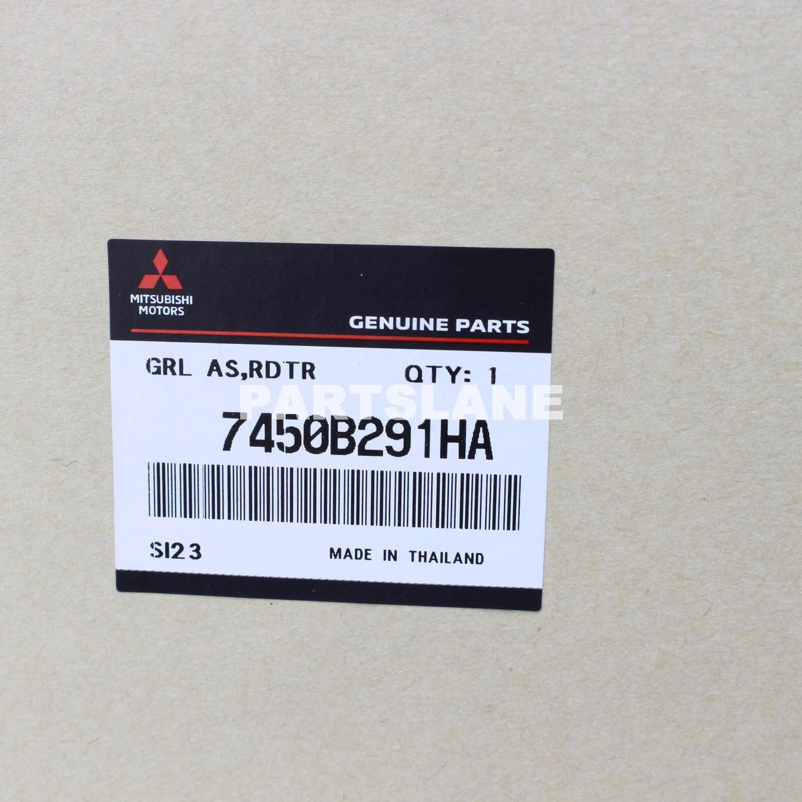 7450B291HA Mitsubishi OEM Genuine GRILLE ASSY,RADIATOR | eBay