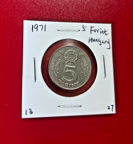 1971 5 FORINT HUNGARY COIN - NICE WORLD COIN !!! | eBay