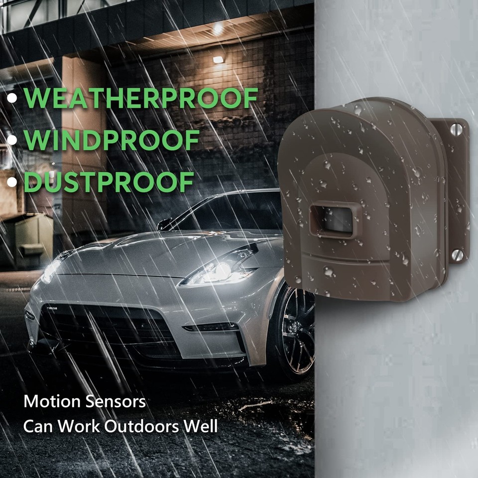 1/2 Mile Hosmart Driveway Alarm Wireless Sensor System & Driveway ...