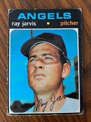 RAY JARVIS 1971 Topps Baseball Card #526 – CALIFORNIA ANGELS | eBay