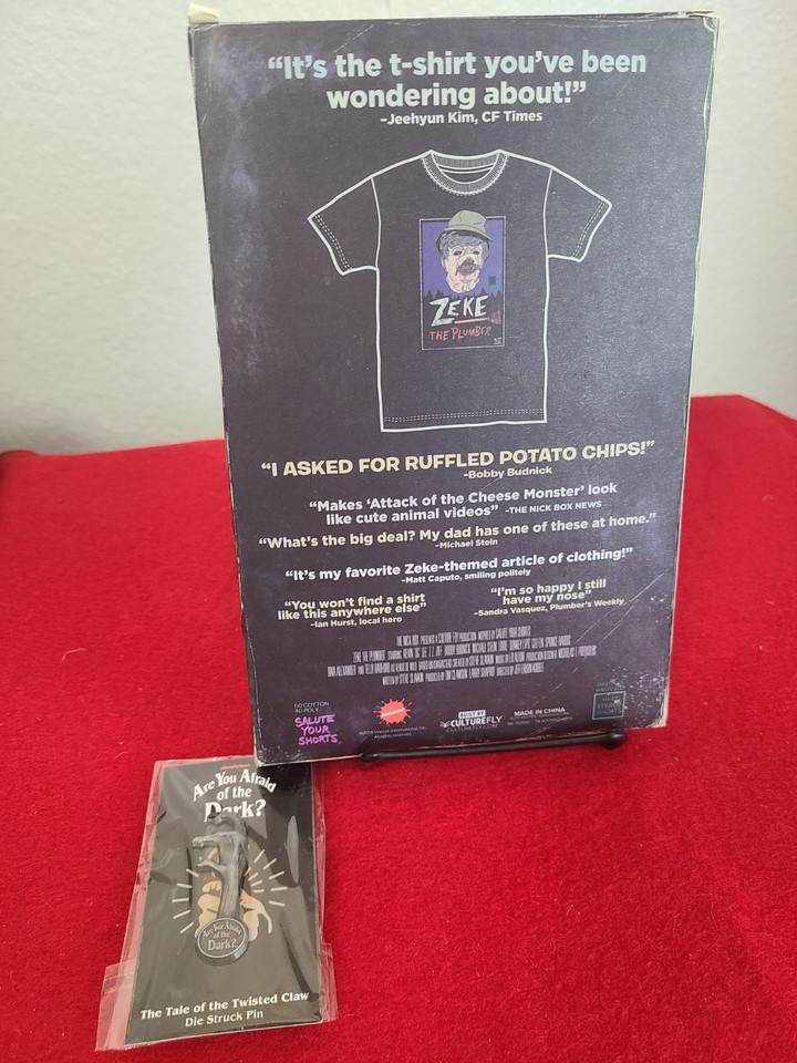 The Nick Box Zeke The Plumber Graphic T Shirt Mens Size XL Color: Black ...