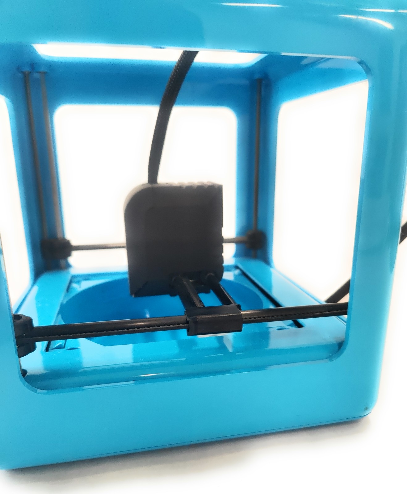 Lot of 2 M3D 3D Printer 1.75mm Filament 4.6x4.3x4.5" w/ Power Adapter ...