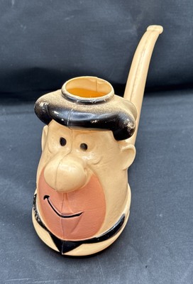 RARE Vintage FRED FLINTSTONE Plastic Bubble Pipe THE FLINTSTONES | eBay