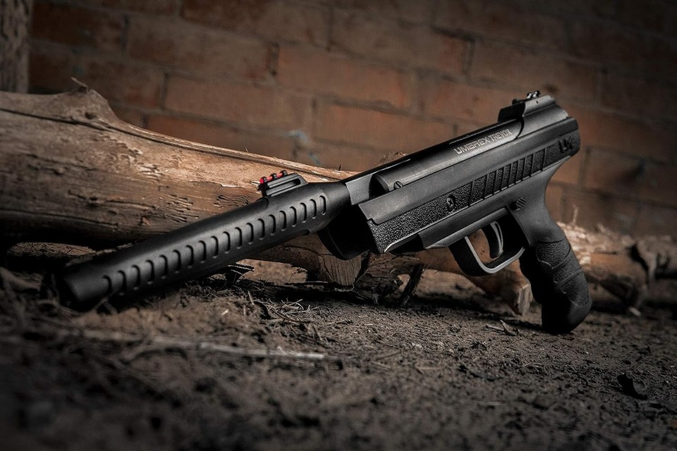 Umarex Trevox .177 Cal Break Barrel Pellet Air Pistol w/ 250 Pellets ...
