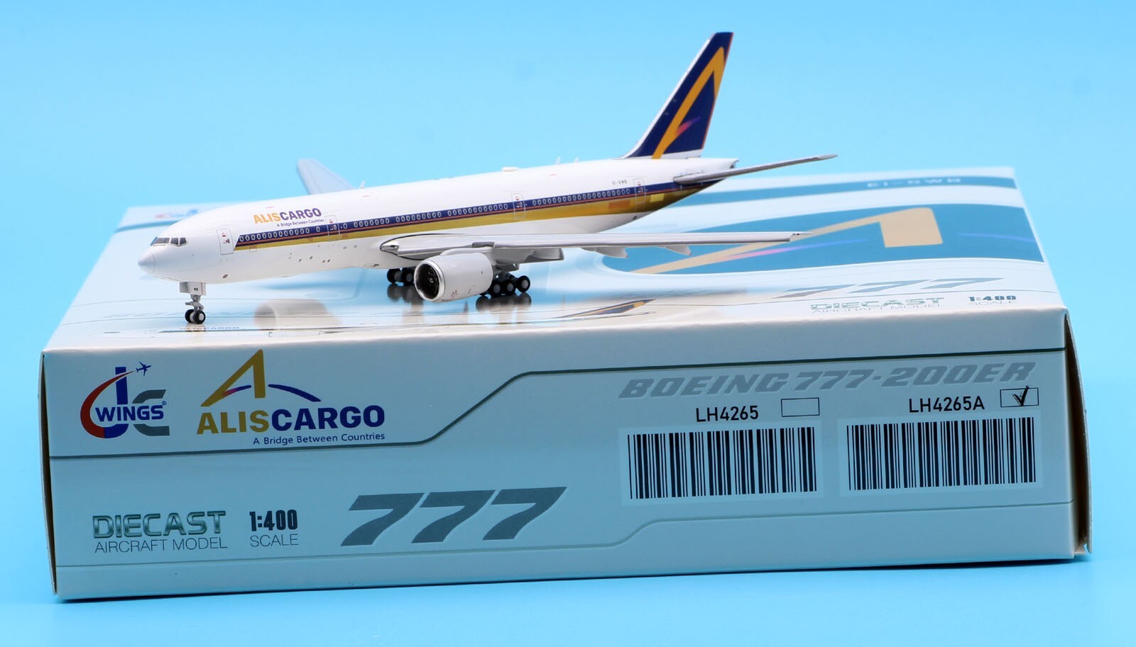 JC Wings 1:400 Alis Cargo Air B777-200 Diecast Aircraft Model EI-GWB ...