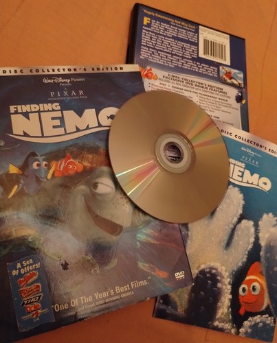 Finding Nemo (1 disc only, full frame) DVD w/outer sleeve and booklet ...