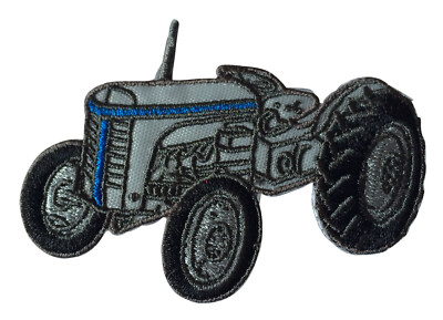 Embroidered Classic Tractor Farming Sew or Iron on Patch Biker Patch ...