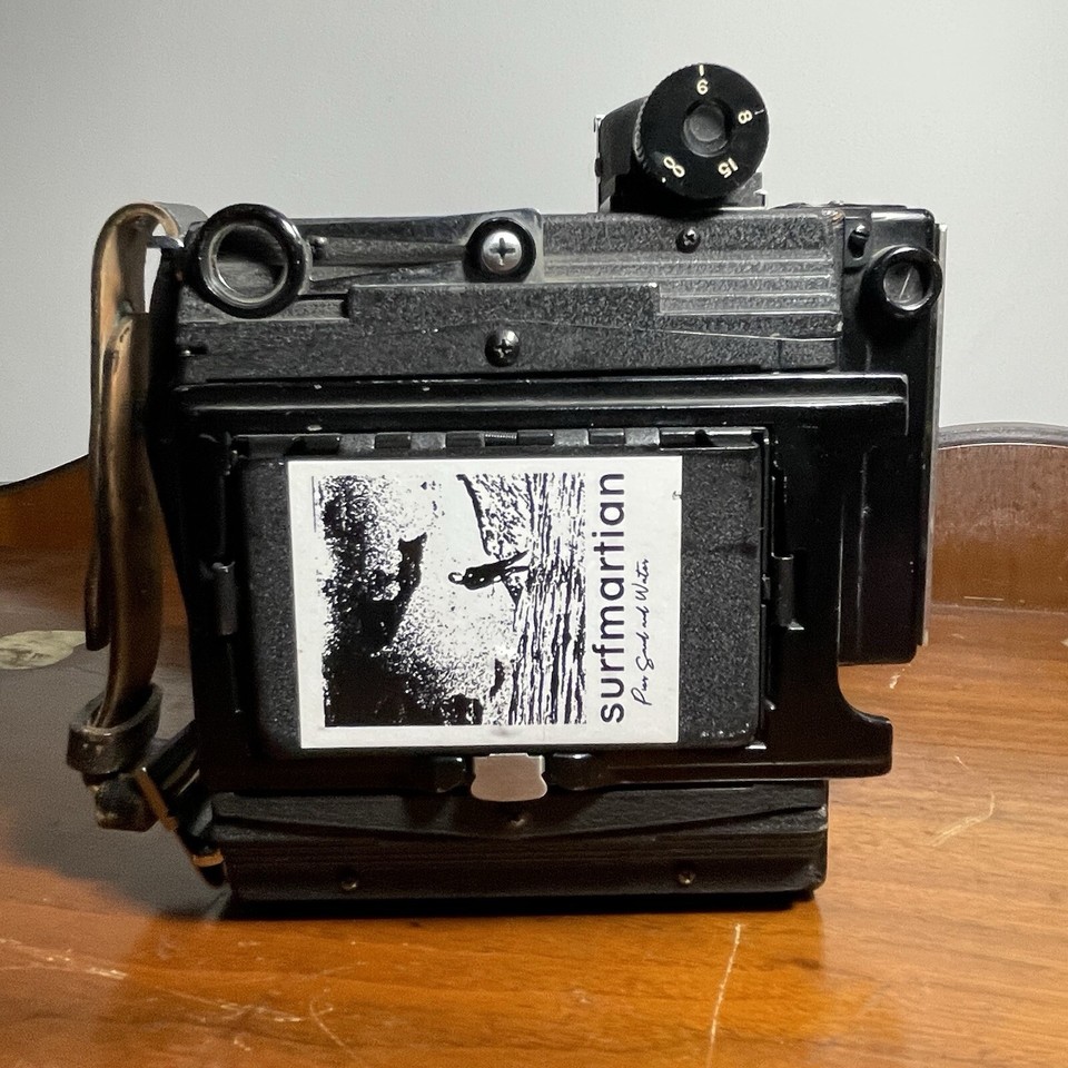 Graflex Crown Graphic 2x3 Format View Camera with 101mm F4.5 Ektar Lens ...