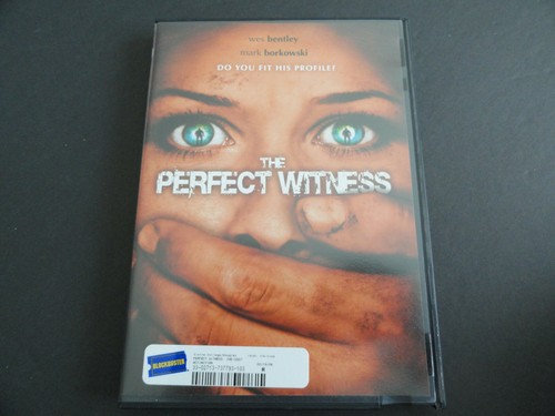 THE PERFECT WITNESS (BLOCKBUSTER, DVD) WES BENTLEY, MARK BORKOWSKI | eBay