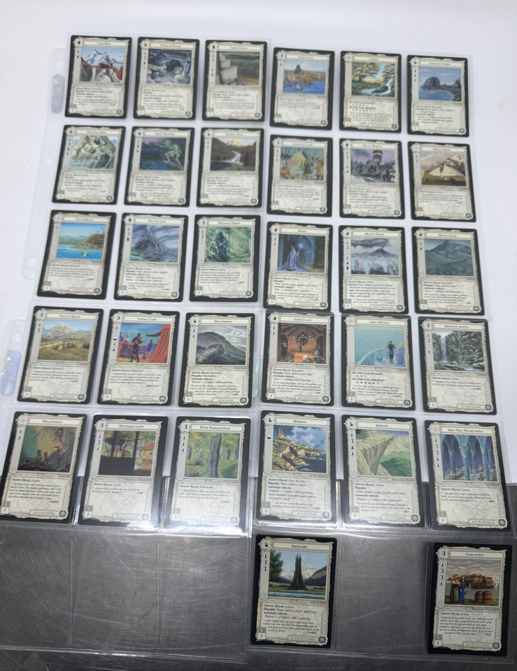 1995 Middle Earth The Wizards CCG Lot Of 474 Card Set Black Border - (D ...