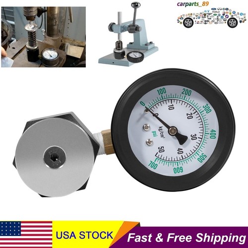 66834 Universal Mini Valve Spring Pressure Tester Gauge 0-700 PSI & 0 ...
