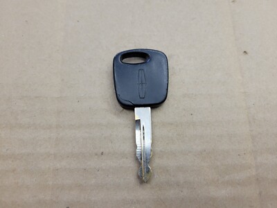 Lincoln OEM Factory Black & Chrome Ignition Door Key | eBay
