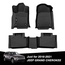 For Jeep Grand Cherokee L 2021-2022 ExactMats JP-152-2F 1st Row Clear ...