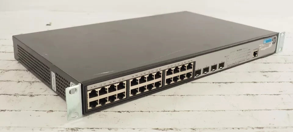 HP 1920-24G POE+ 24 PORT GIGABIT MANAGED SWITCH 4x SFP 180W (JG925A) | eBay