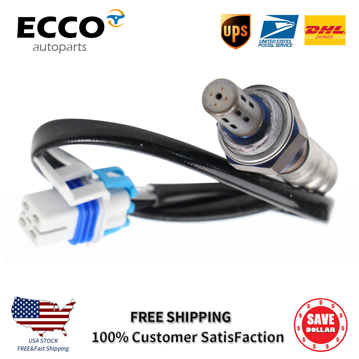213-4229 Original Equipment Heated Oxygen Sensor New For Chevrolet GMC ...