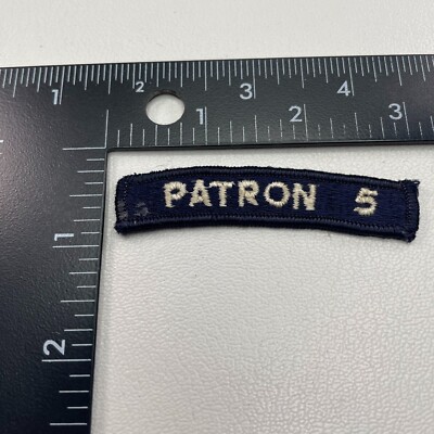 US Navy Tab Patch PATRON 5 PATROL SQUADRON VP-5 (Rocker, UIM) C27N | eBay